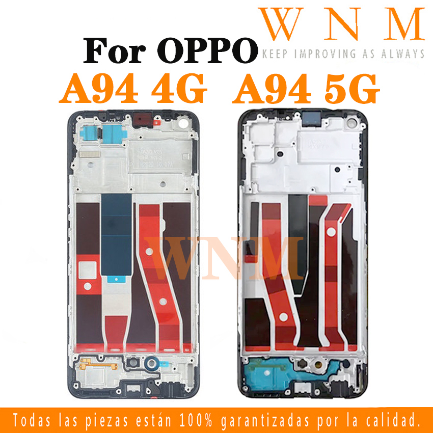 LCD Frame For OPPO A94 4G 5G CPH2203 CPH2211 screen front middle frame LCD Housing Middle ...
