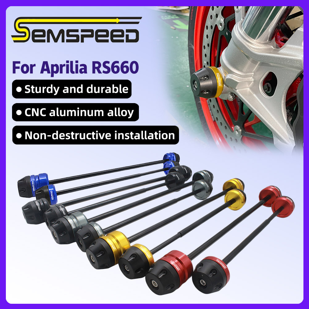 【SEMSPEED】For Aprilia RS660 RS 660 2020-2023 2024 CNC Front Rear Wheel ...