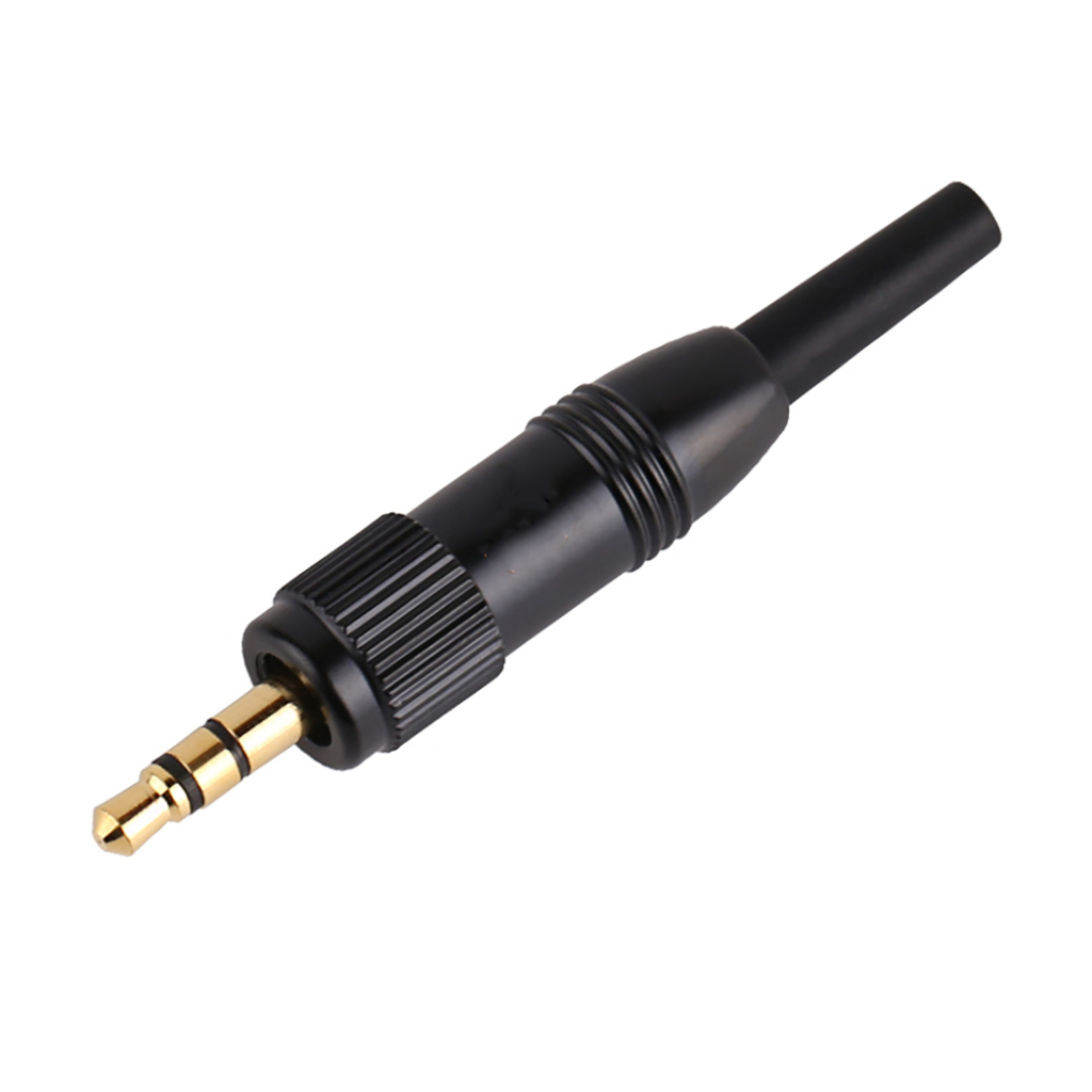Canfon 3.5mm TRS Male Screw Lock Stereo Connector Audio Adapter ...