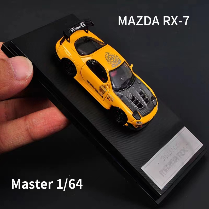Mazda RX7 FD3S RE Amemiya Master 1: 64 Initial D Simulation Alloy Car ...