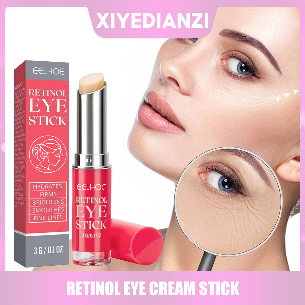 Eelhoe Retinol eye stick 3g Moisturizing and water-locking eye cream stick Hydrating retinol ...