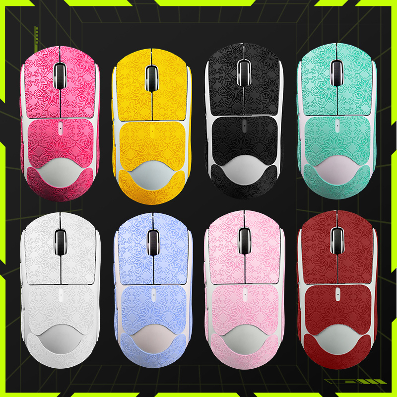TALONGAMES Mouse Grip Tape Snow Pattern For Logitech G PRO X Superlight ...