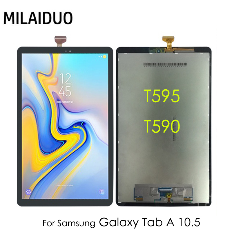 Original 10.5" LCD For Samsung Galaxy Tab A2 SM-T595 SM-T590 T590 T595 LCD Display Touch Screen ...