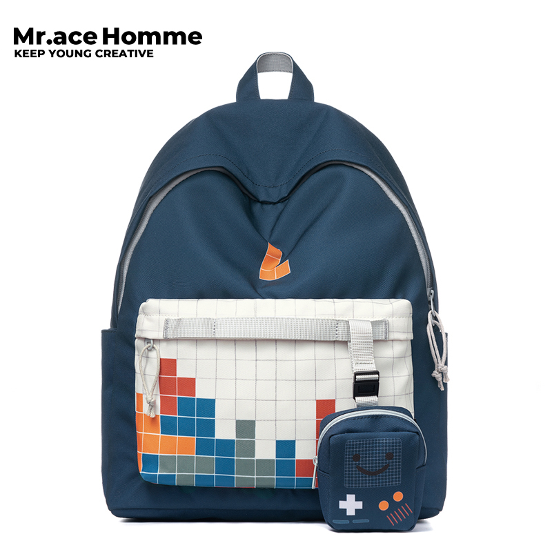 Mrace Schoolbag Korean style Backpack leisure bag | Shopee Philippines