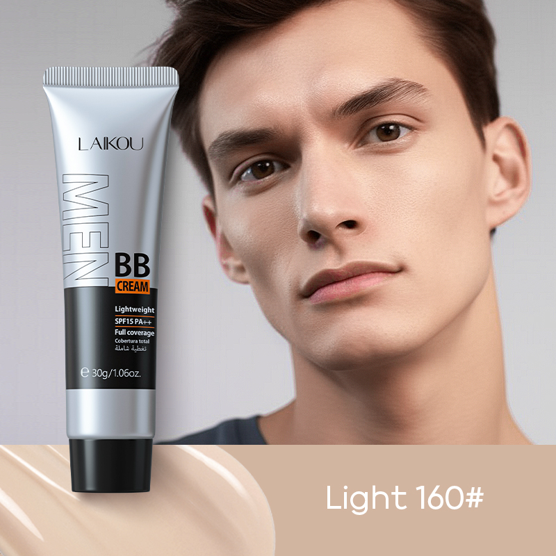 LAIKOU BB Cream Men's Grooming Full Coverage Skin Corrector Concealer ...