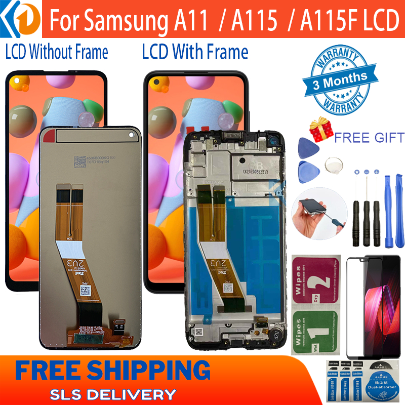 Original For Samsung Galaxy A11 A115F A115F/DS LCD Display Screen With ...