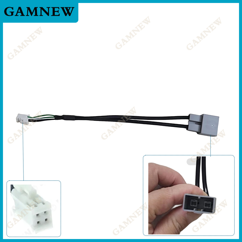 Car Radio Audio 4Pin Connector to USB Input Wire Adapter For Honda ...