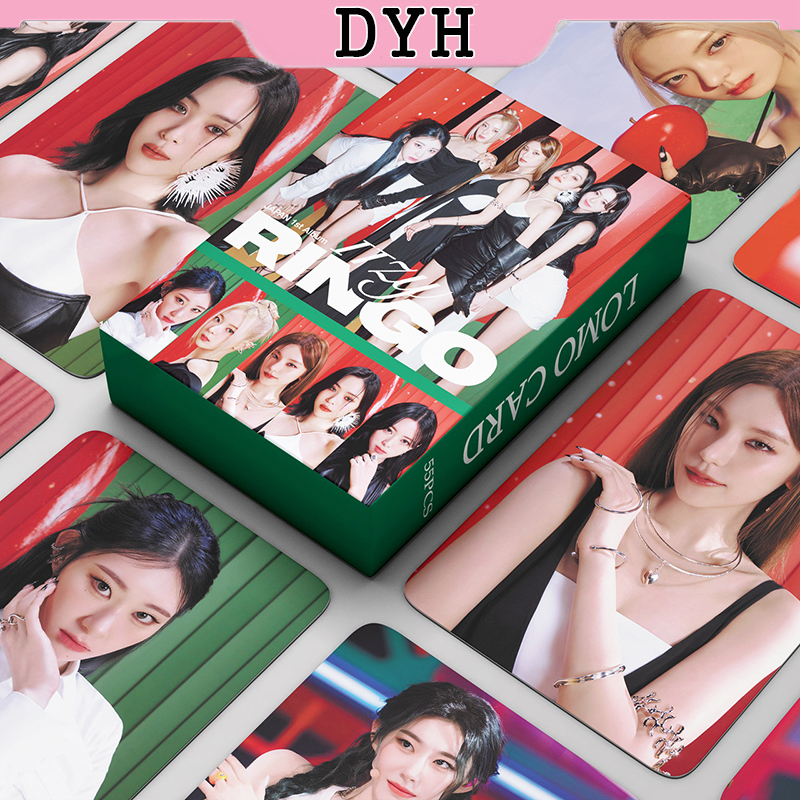 54pcs/box ITZY photocard CAKE KILL MY DOUBT CHESHIRE Blah Blah Blah CHECKMATE Album LOMO Card ...