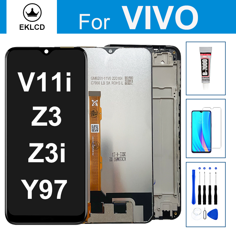 Display For VIVO V11i Z3 Z3i Y97 1806 V1813A LCD Display Touch Screen Digitizer Assembly With ...