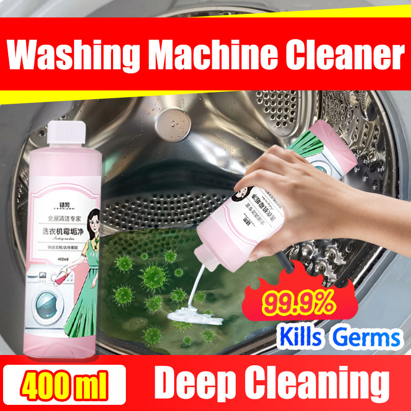 Washing Machine Cleaner 400ml Descale Sterilize Deep Oxi Cleaning No ...