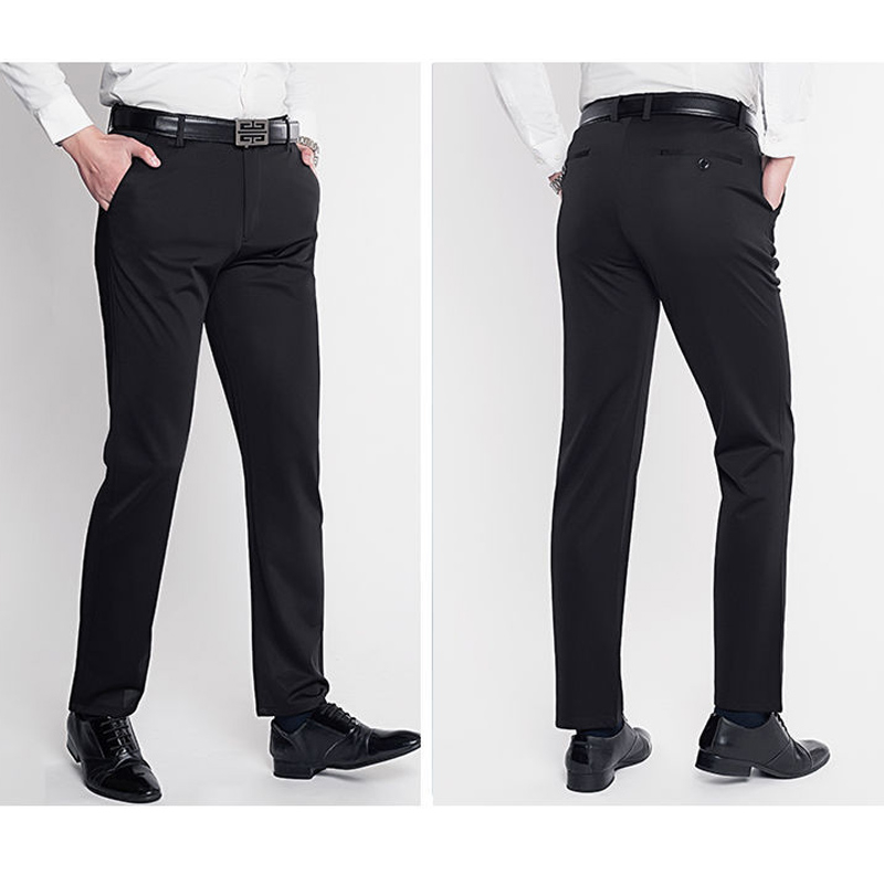 CEO Formal Pant Office Black Slocks Pants Slacks Casual Long Trousers ...