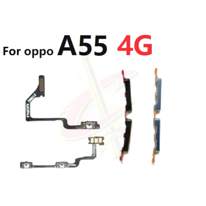 On off Power switch volume button flex for OPPO A55 4G CPH2325 | Shopee ...