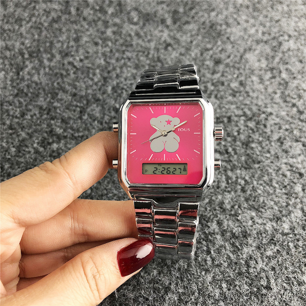TOUS Color Bear Top Women's Watch Business Fashion Casual Stainless ...
