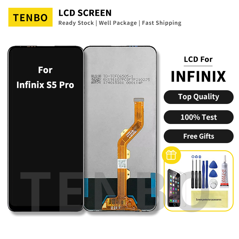 For Infinix S5 Pro X660 X660B X660C LCD Display Screen Assembly ...