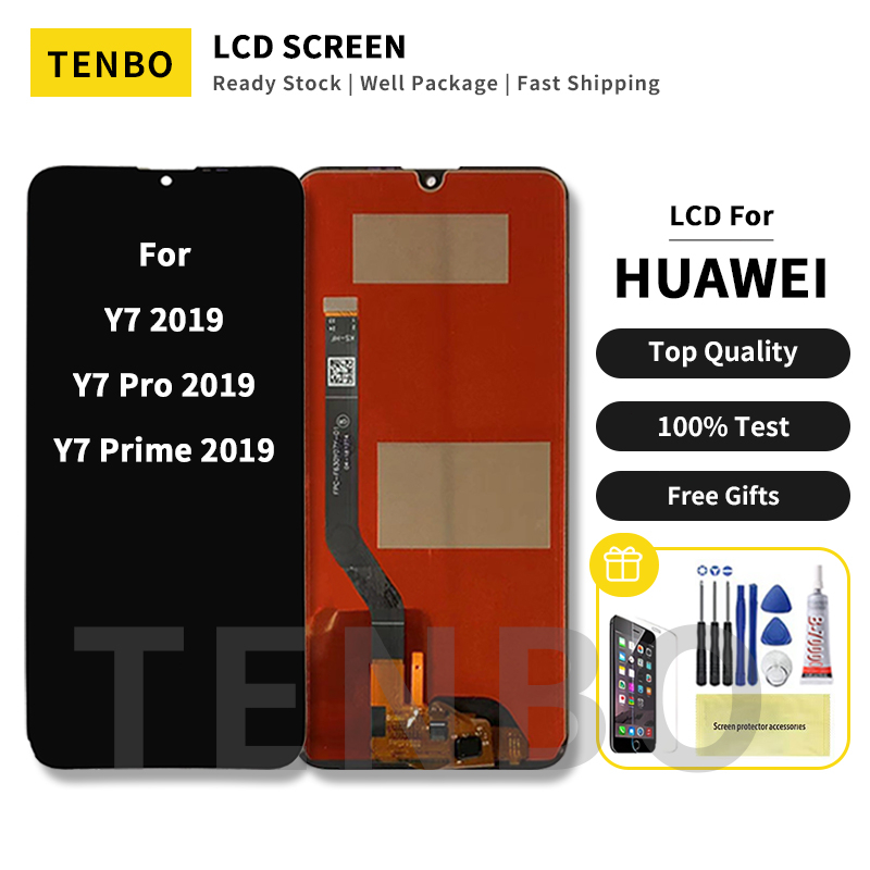 For HUAWEI Y7 2019 Y7 Pro 2019 Y7 Prime 2019 LCD Display Screen ...