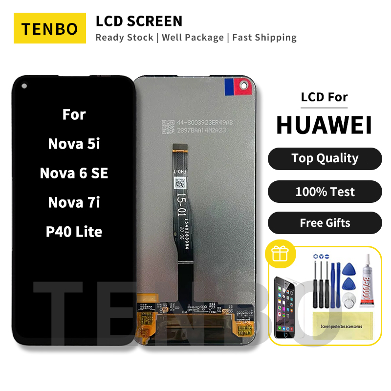 For HUAWEI Nova 5i/Nova 6 SE/Nova 7i/P40 Lite LCD Display Screen ...