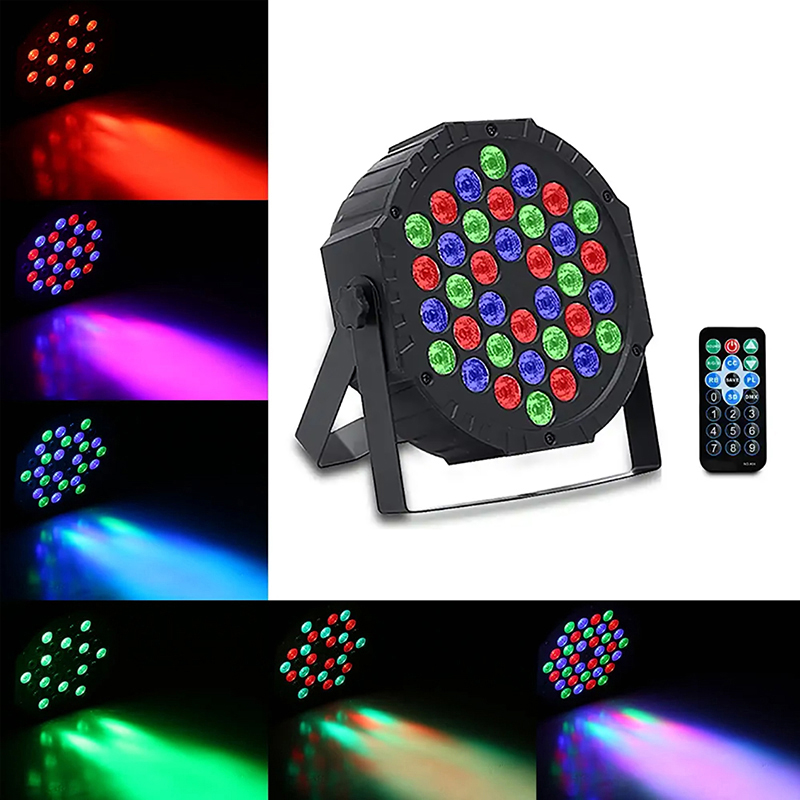 New Stage Lights 36LED Par Light DMX512 DJ Party Disco Strobe Rave ... New Stage Lights 36LED Par Light DMX512 DJ Party Disco Strobe Rave ...