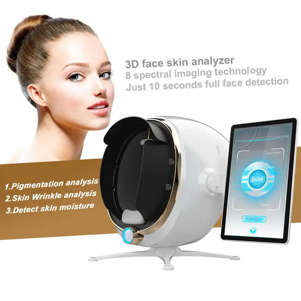 New Portable 3d AI Wood Lamp Skin Detector Tester Analyzer Reveal ...