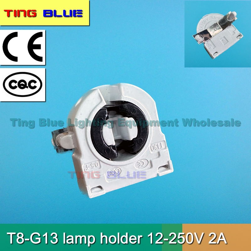 ((60pcs) T8 Lamp Holder G13 Lamp Corner LED Lamp Holder Fluorescent ...