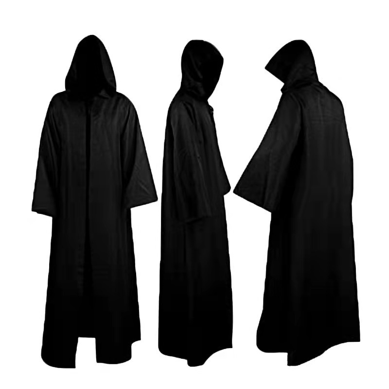 Star Wars Anime Cloak Jedi Knight Unisex Ninja Long Robe Uniform Cape ...
