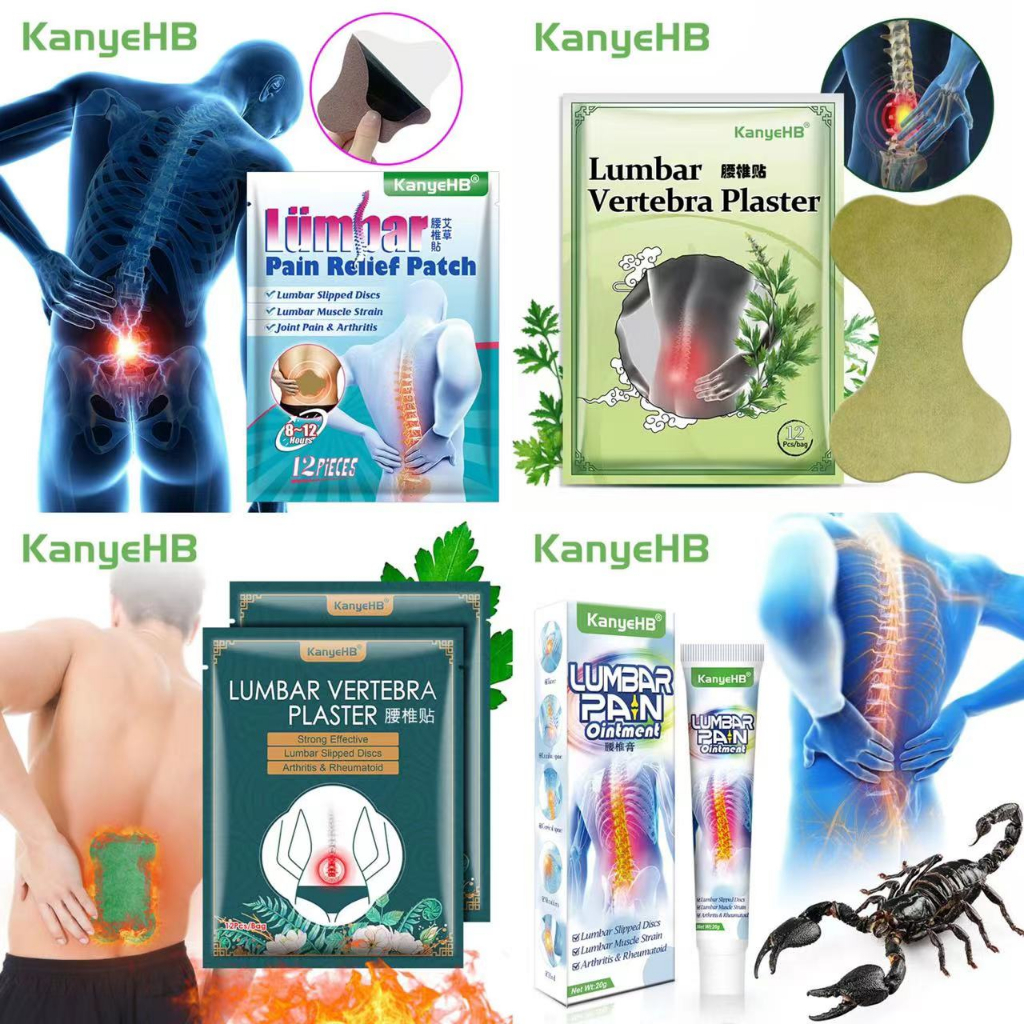 KanyeHB Cervical Stickers Wormwood Cervical Rheumatic Neck Shoulder ...