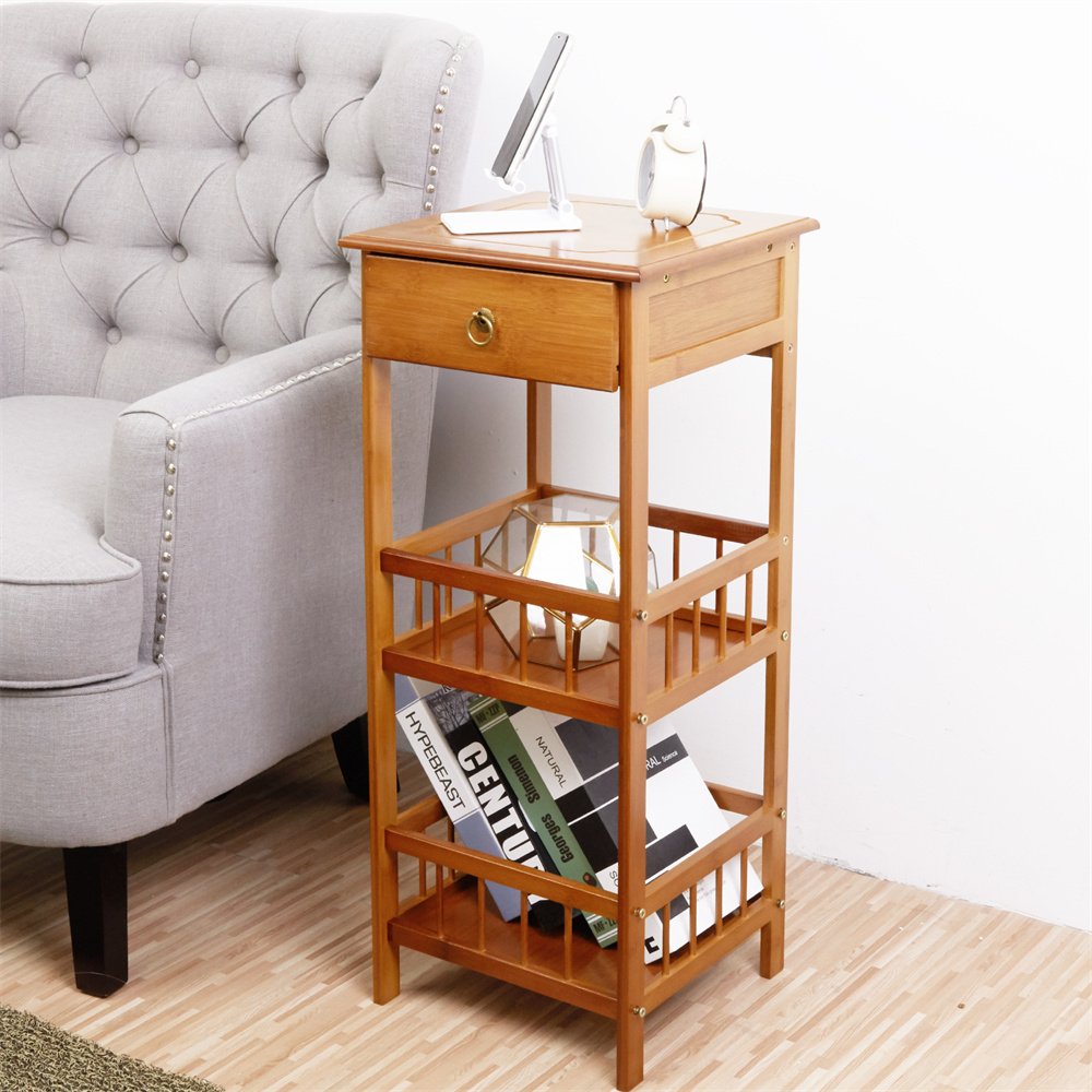 Telephone Bedside Table Cabinet Nightstand Side End Drawer Shelf ...