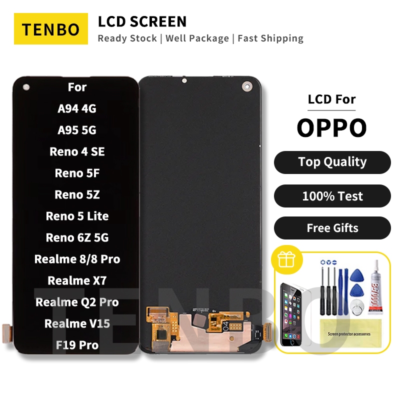 For Oppo A94 4G/A95 5G/Reno 6Z 5G/Reno 4 SE/Reno 5F/Reno 5Z/Reno 5 Lite ...