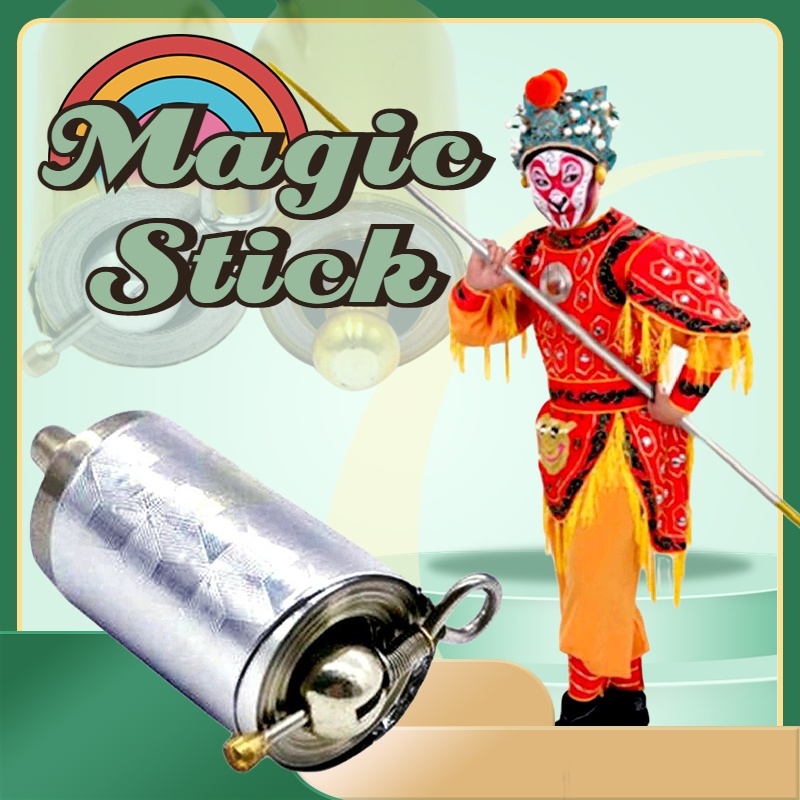 Fun Magic Stick Elastic Decompression Rod Extendable Toy Props ...