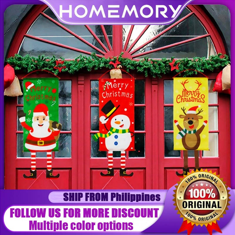 HOMEMORY Merry Christmas Banner Big Size Christmas Hanging picture for ...