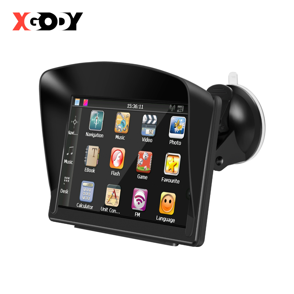 XGODY Q8F 2023 Latest Free Map 7 Inch Car Truck GPS Navigation Car ...