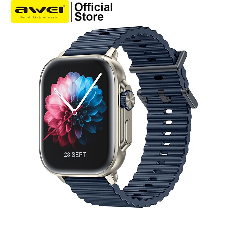 Awei H88 Smart Watch 2.01 inches HD TFT Screen Blood Pressure Heart ...