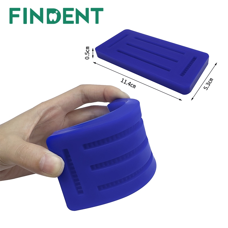 Dental Lab Inverted Silicone Rubber Rim Block Dental Mold Base Denture ...
