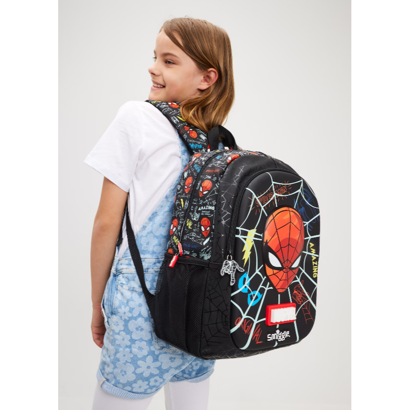New Smiggle Spider-Man Classic Backpack for primary Children | Shopee ...