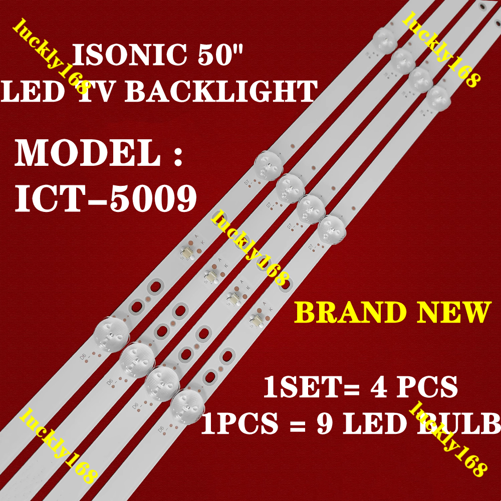 ICT-5009 ISONIC 50" LED TV BACKLIGHT(LAMP TV) ISONIC 50 INCH LED TV ...