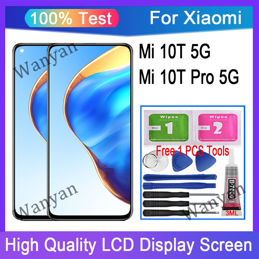 OEM For Xiaomi Mi 10T Mi 10T Pro 5G LCD Display Touch Screen With Frame Replacement | Shopee ...