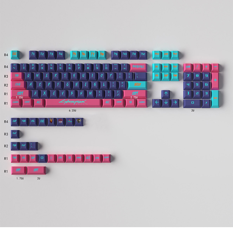 GMK Keycap Cherry Profile Double Shot PBT Keycaps for Mechanical ...