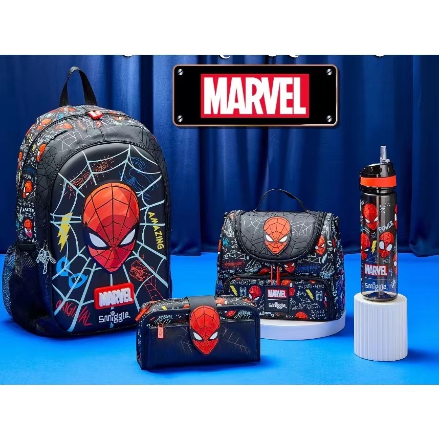 New Smiggle Spider-Man Classic Backpack for primary Children | Shopee ...