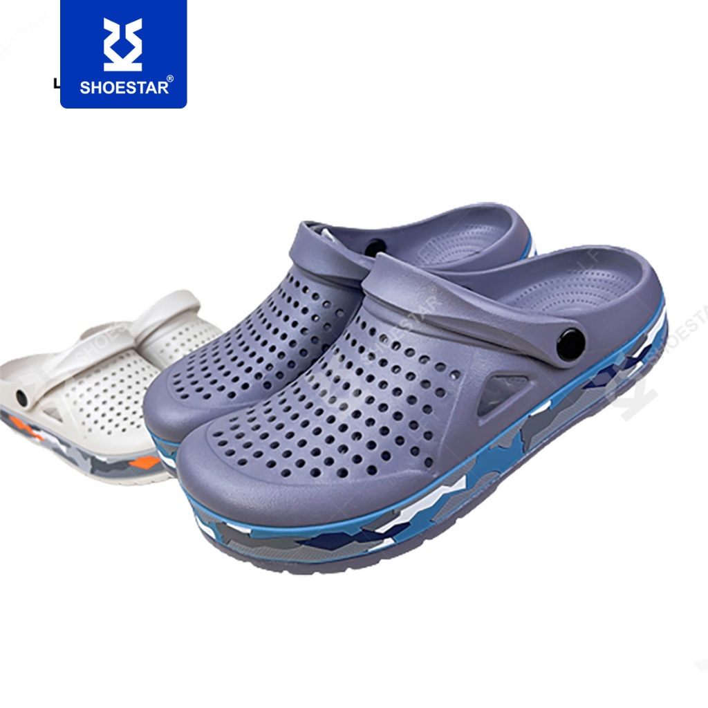 ShoeStar New Cross Sandals for Men's Beach SHOES Thick Sole Anti Slip ...