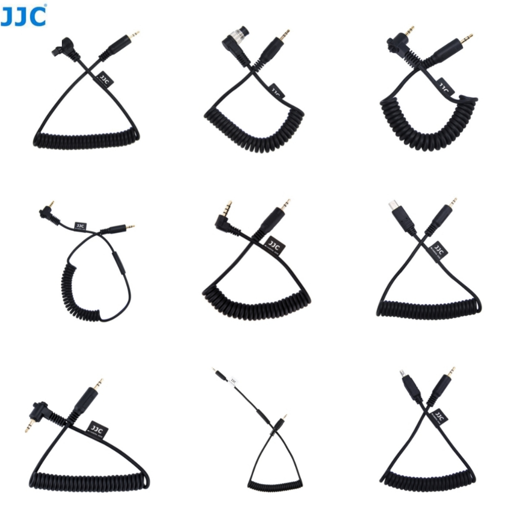 JJC Connection Cable for Camera Remote Control Shutter Release Canon RS-80N3 RS-60E3 MC-DC2 MC ...