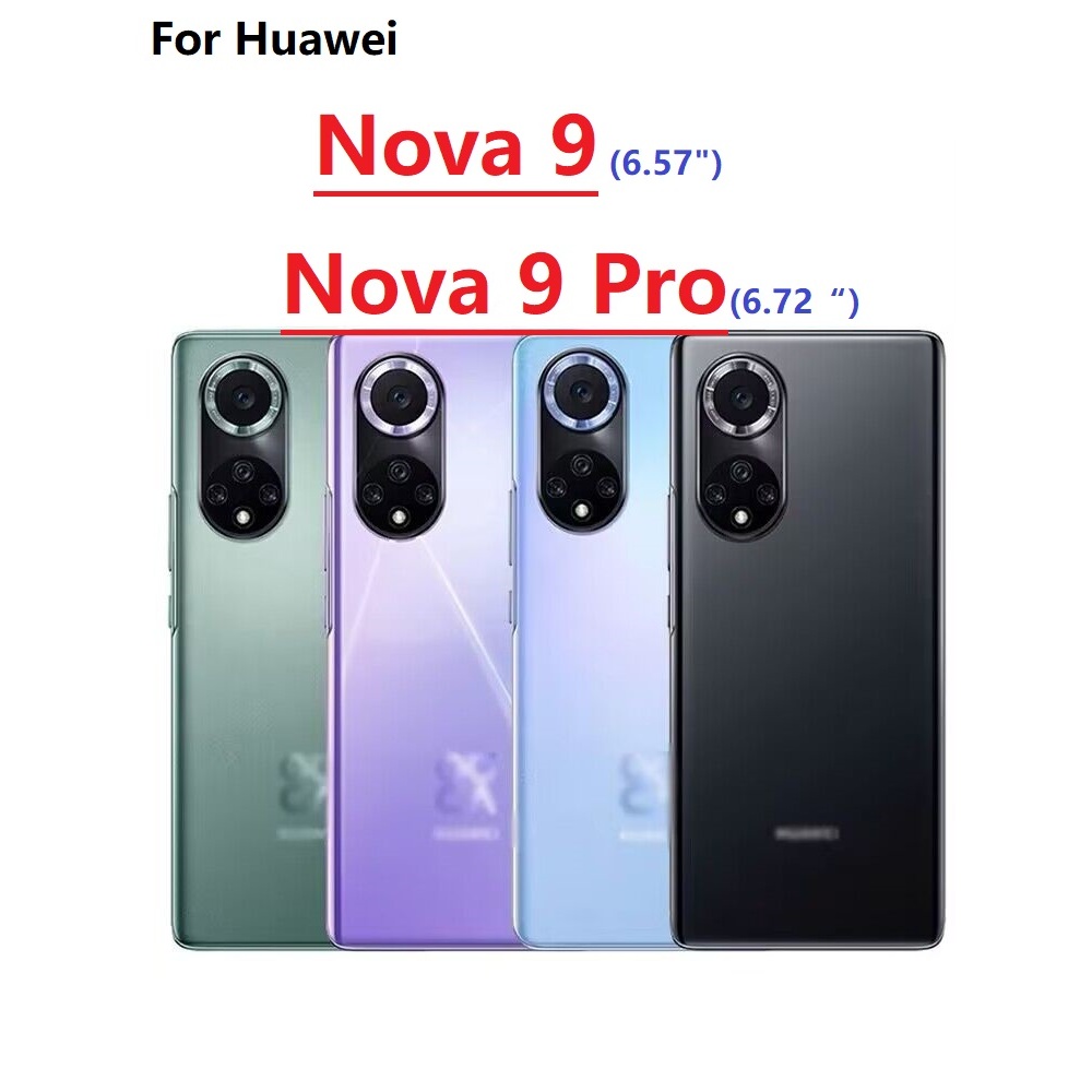 Back Glass Cover For Huawei Nova 9 Nova 9 Pro Nova 9 SE Housing Back Cover Rear Door Case with ...