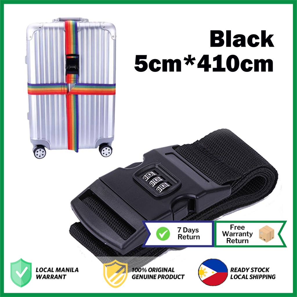 CHANGEMOORE Rainbow Luggage Strap Cross Belt Travel Adjustable Buckle ...