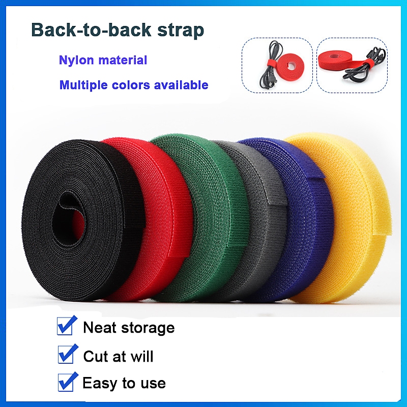 Velcro Cable Management with Hand Torn Wire Harness Bundling and ...
