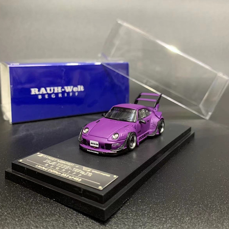 Street Weapon 1:64 Model Car Porsche RWB 993 Rotana Alloy Die-cast ...