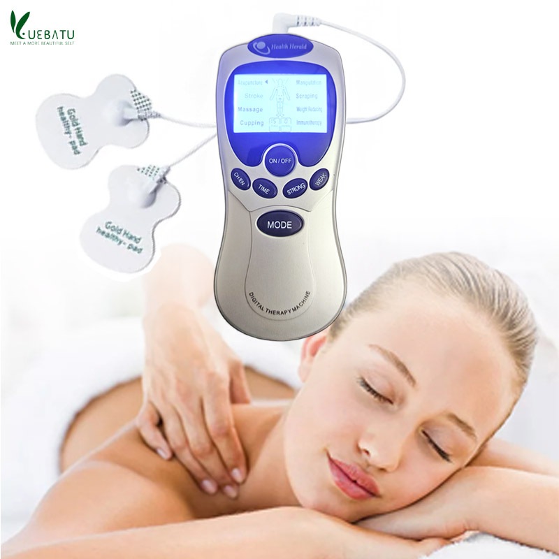 Electric Tens Unit Machine Pulse Massager Muscle Stimulator Therapy ...