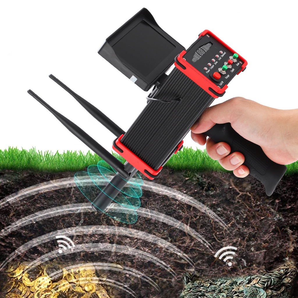 Metal Detector Underground Metal Scanner High Definition Screen ...