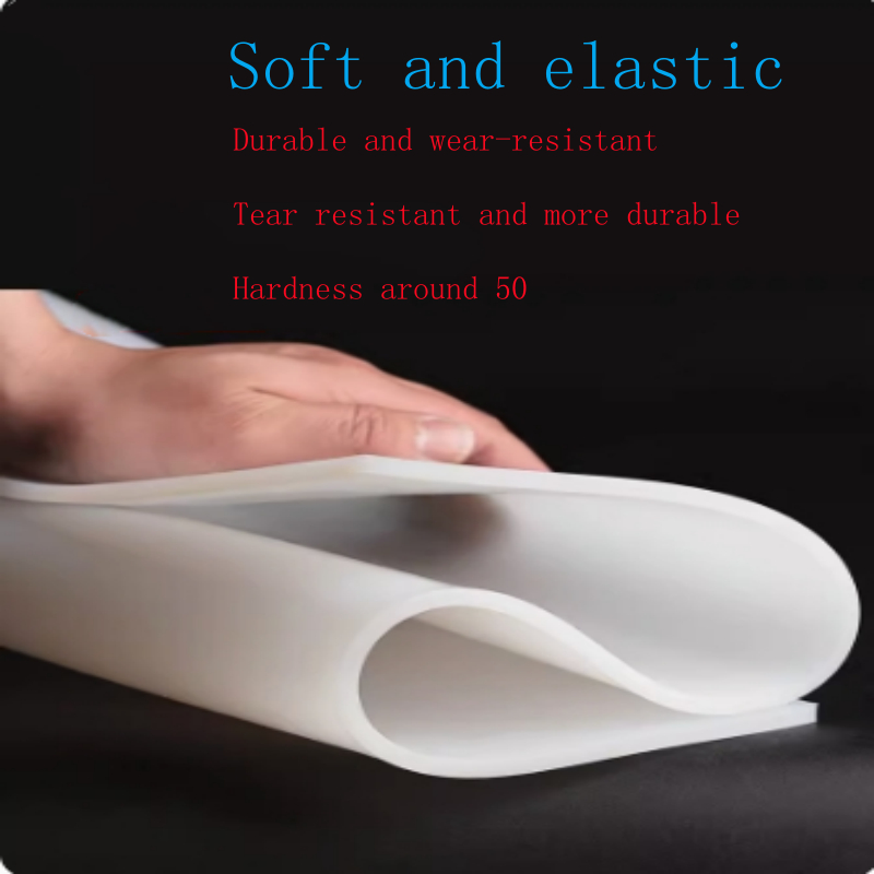 Silicone rubber square plate gasket high-temperature sealing element 1/ ...