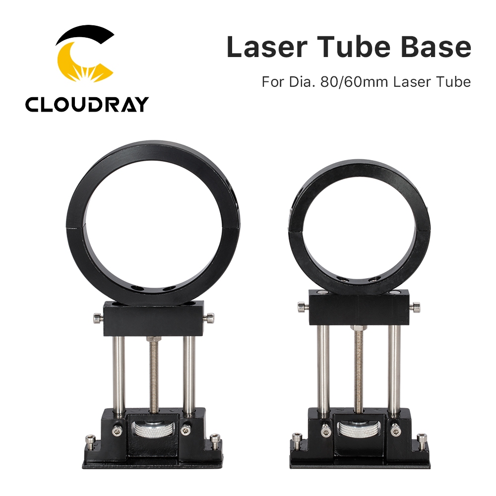 Cloudray FS Metal Co2 Laser Tube Holder Support Mount Diameter 60/80mm for Laser Engraving ...