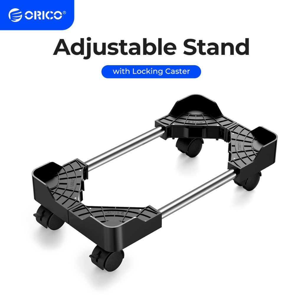 Orico ABS Computer CPU Stand with Wheels Stable Vertical for Cases PC Tower Waterproof Thermal ...
