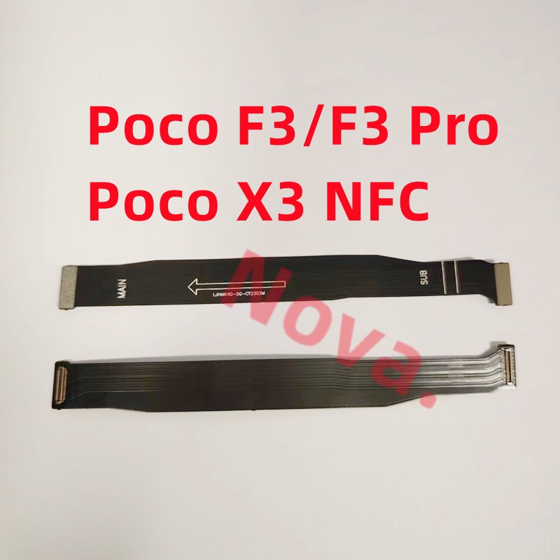 Mainboard Connector for Xiaomi Poco X3 NFC F3 Pro LCD Motherboard Main ...
