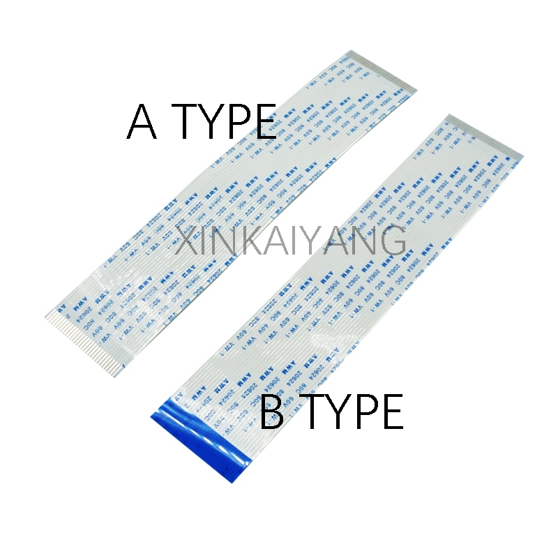 10PCS FPC FFC cable soft wire flat wire Length 100MM 0.5mm spacing ...